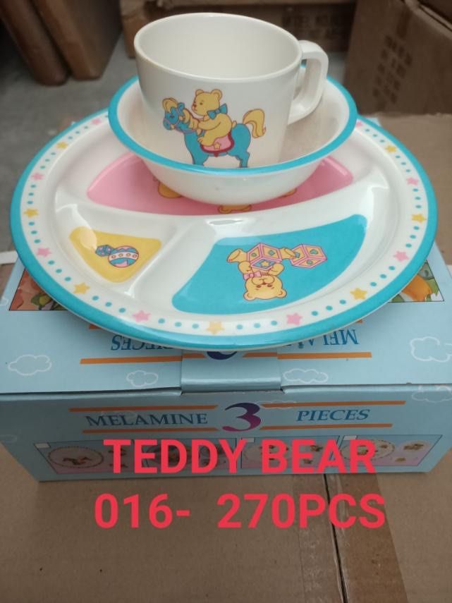 3-pc. Melamine Baby Plate Set, Babies & Kids, Nursing & Feeding ...