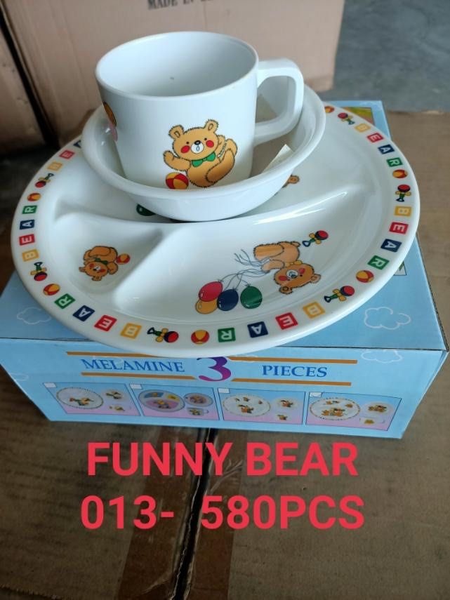 3-pc. Melamine Baby Plate Set, Babies & Kids, Nursing & Feeding ...