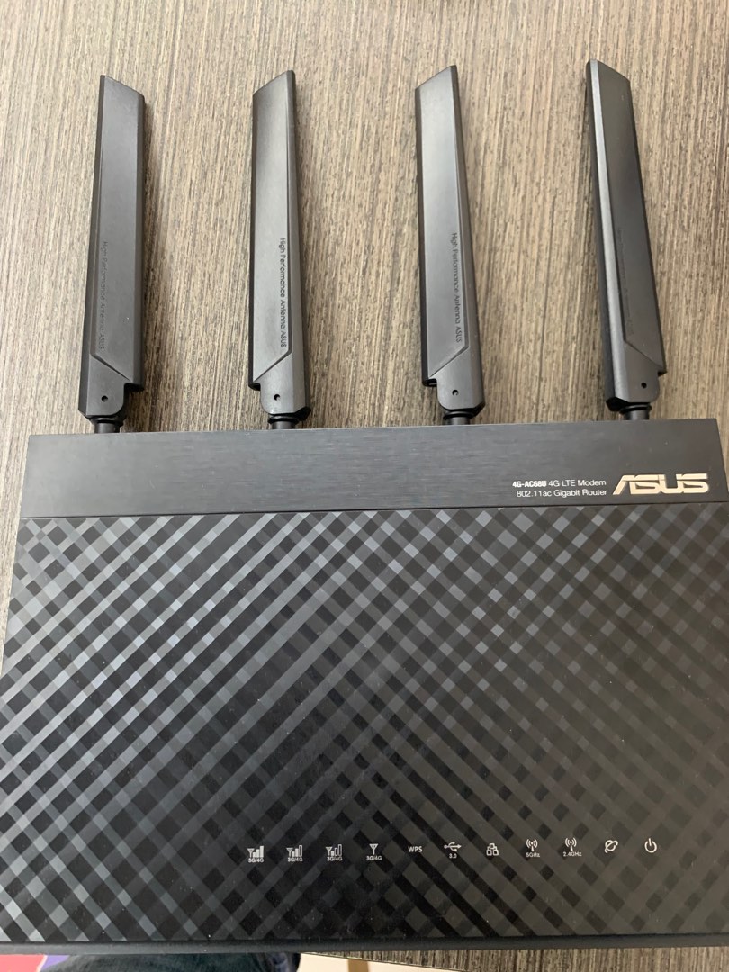 華碩 ASUS 4G SIM card router 路由器, 電腦＆科技, 電腦周邊及配件, Wifi及上網相關產品 - Carousell