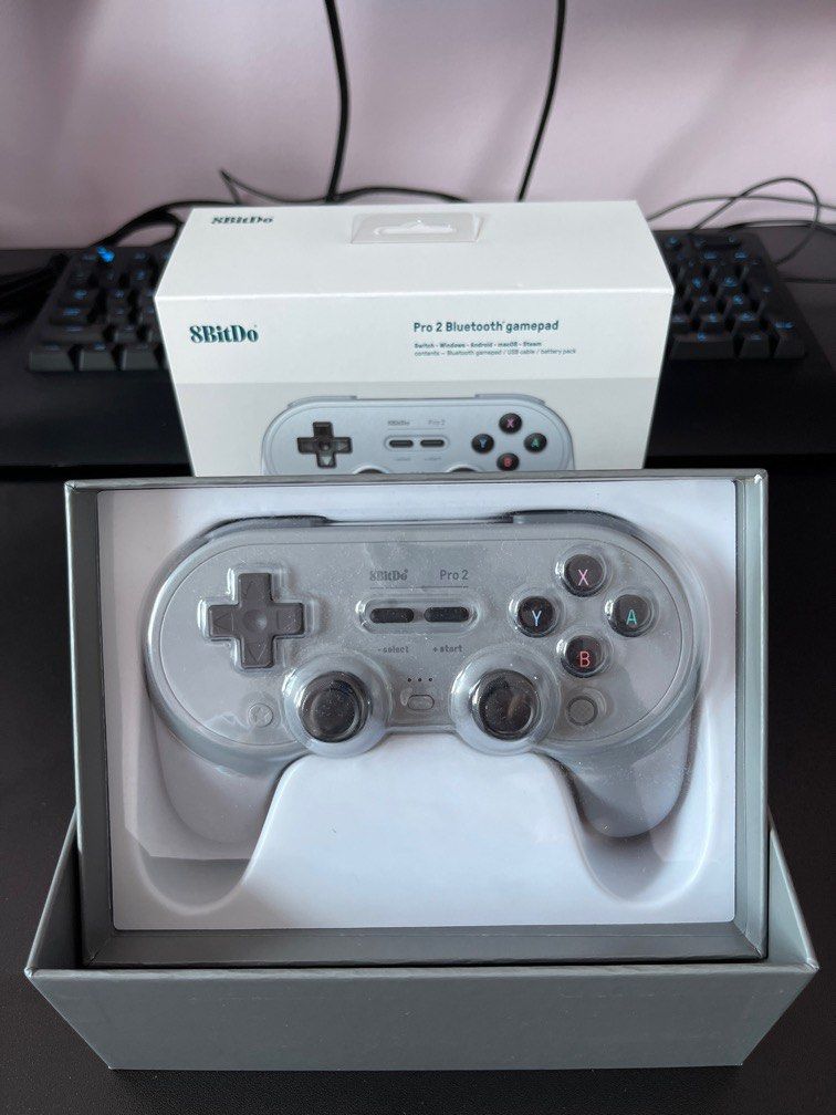 8BitDo Pro 2 Bluetooth Gamepad, Video Gaming, Gaming Accessories ...