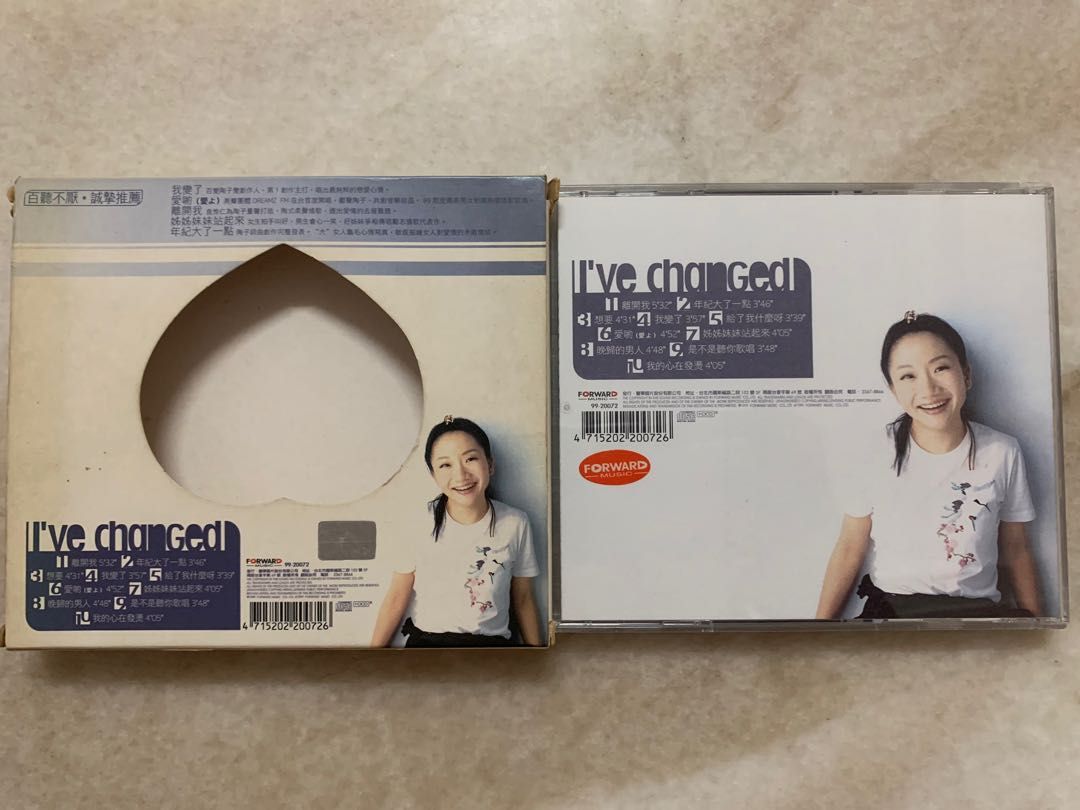 陶晶瑩 我變了, Hobbies & Toys, Music & Media, CDs & DVDs on Carousell