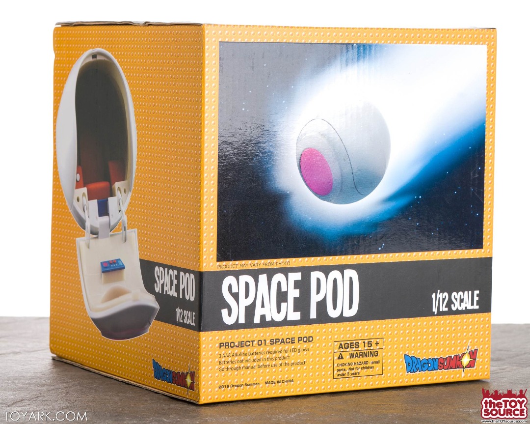 冇盒 Dragon ball dragonball 1:12 scale space pod 龍珠 太空艙 比達 shf s.h ...