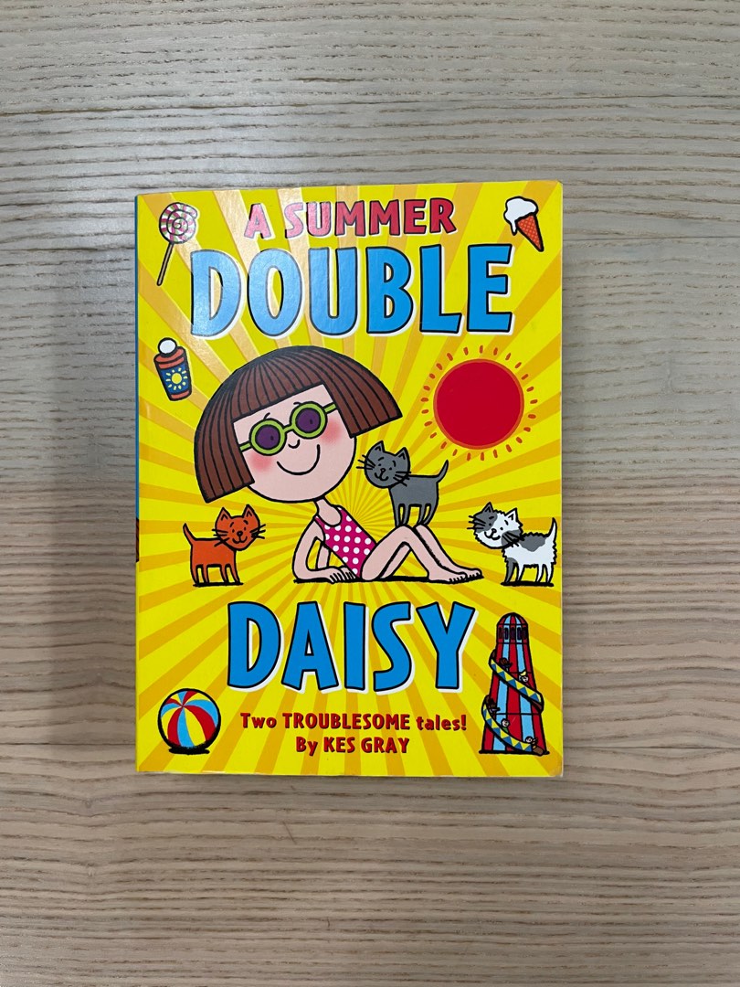 英文故事書 Fiction A Summer Double Daisy Kes Gray, 興趣及遊戲, 書本 & 文具, 小說 & 故事書 ...