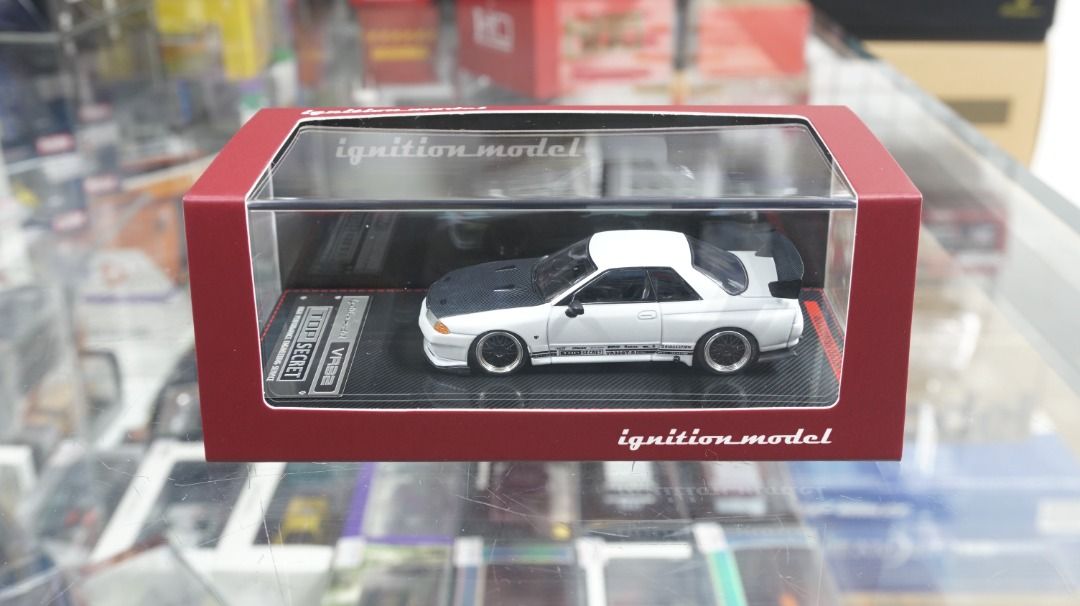 [現貨] Ignition Model 1/64 TOP SECRET GT-R (VR32) Matte Pearl White, 興趣及遊戲, 玩具 & 遊戲類 - Carousell