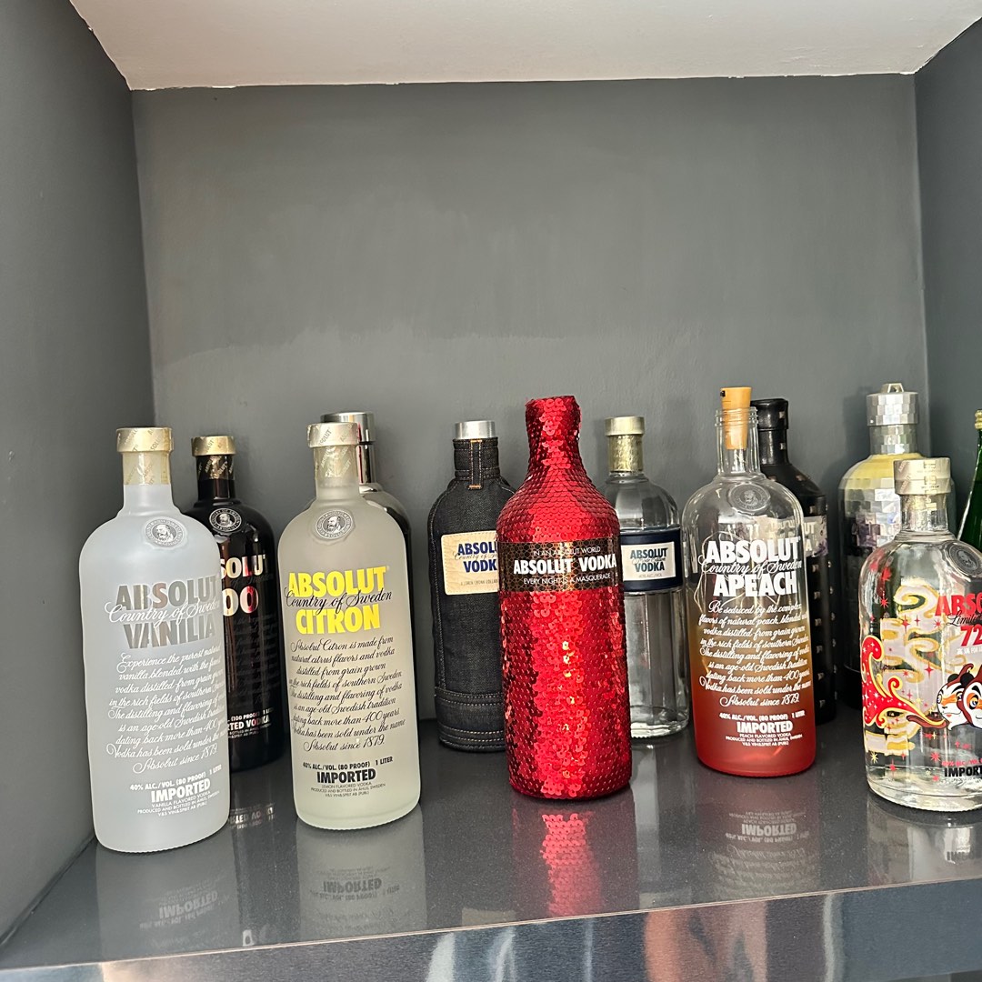 Absolute Vodka Limited sedition, Food & Drinks, Alcoholic Beverages on ...