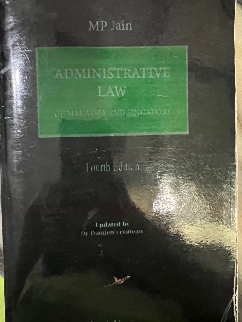 Admin law, Hobbies & Toys, Books & Magazines, Textbooks on Carousell