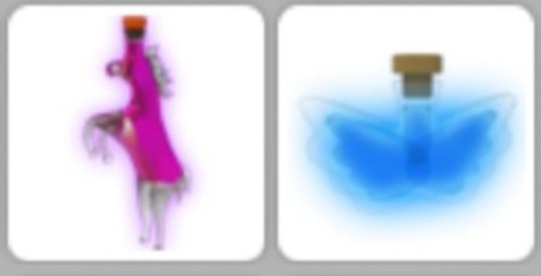 Adopt Me FLY RIDE Potions for Sale, Video Gaming, Gaming Accessories ...