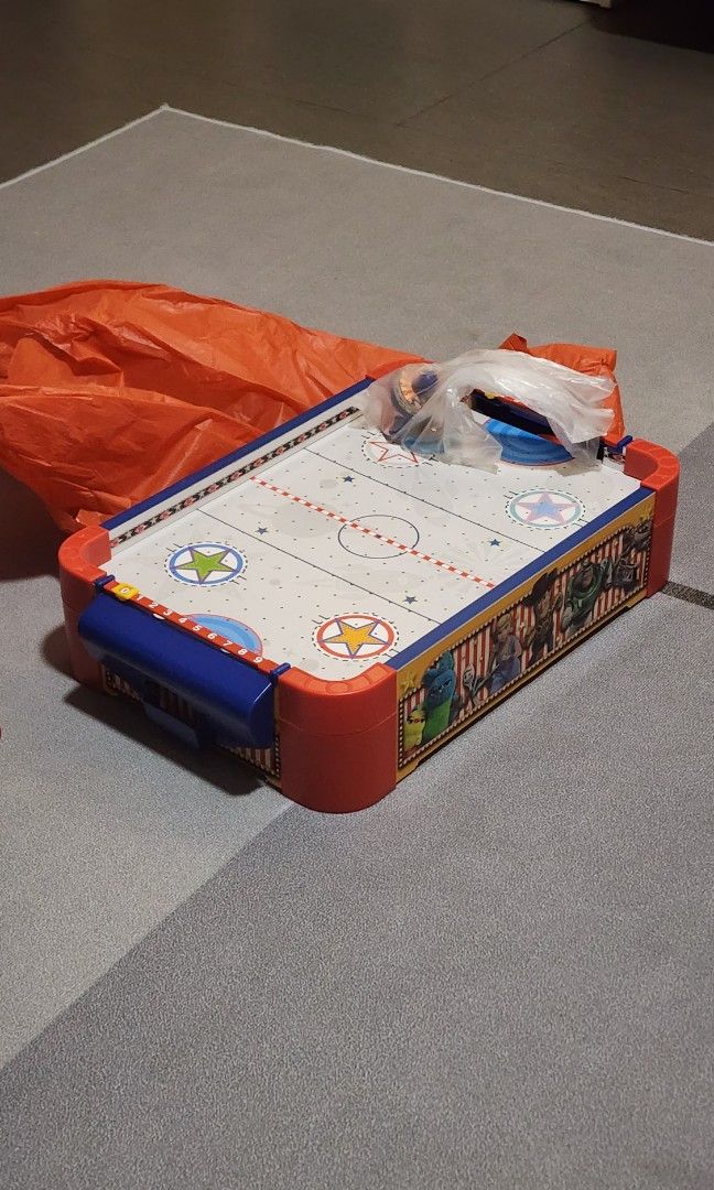 Air hockey toy story, Hobbies & Toys, Toys & Games on Carousell