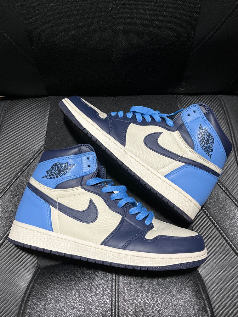 AIR JORDAN 1 OBSIDIAN, Men's Fashion, Footwear, Sneakers on Carousell