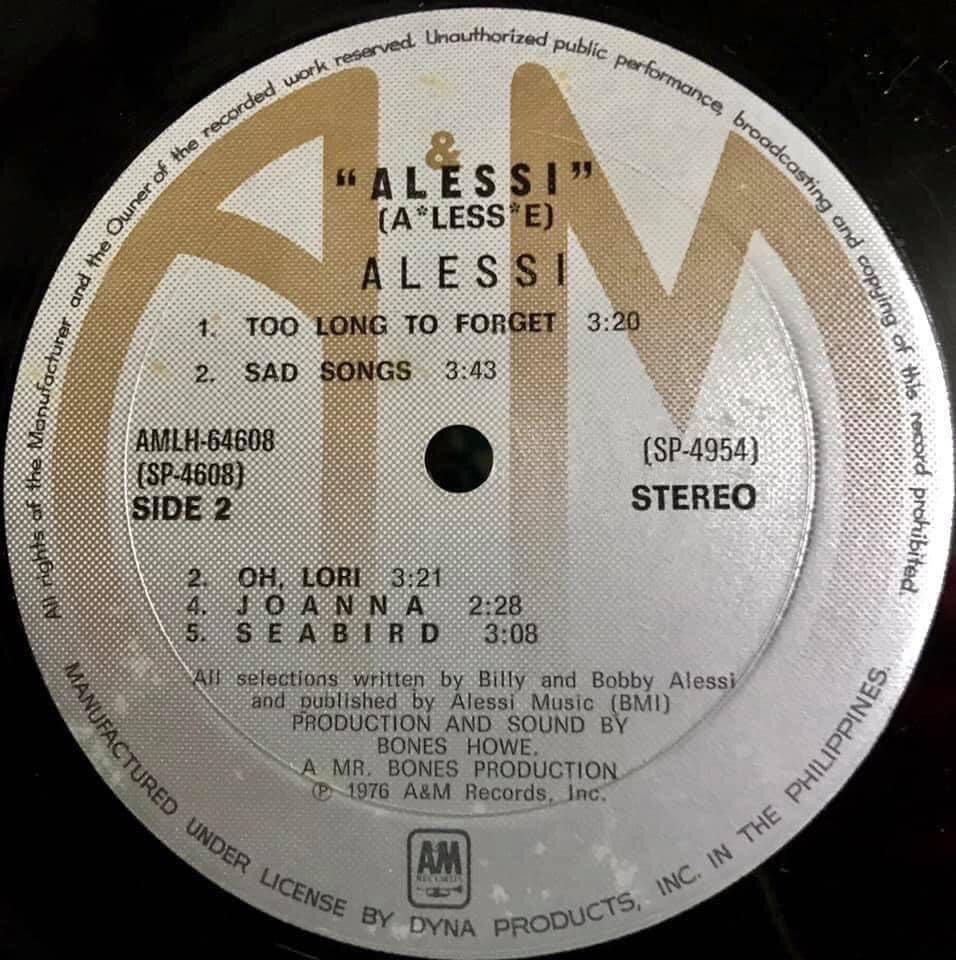 ALESSI - ALESSI LP OH,LORI, Hobbies & Toys, Music & Media, Vinyls on ...