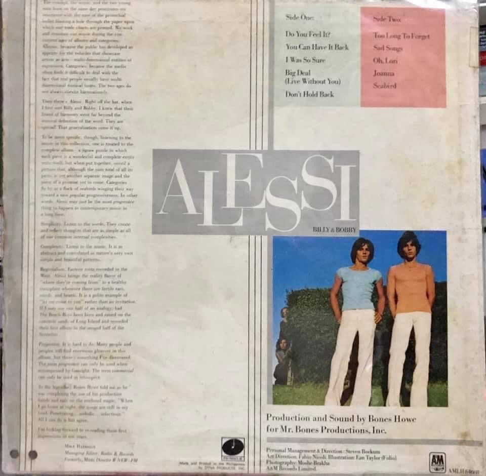 ALESSI - ALESSI LP OH,LORI, Hobbies & Toys, Music & Media, Vinyls on ...