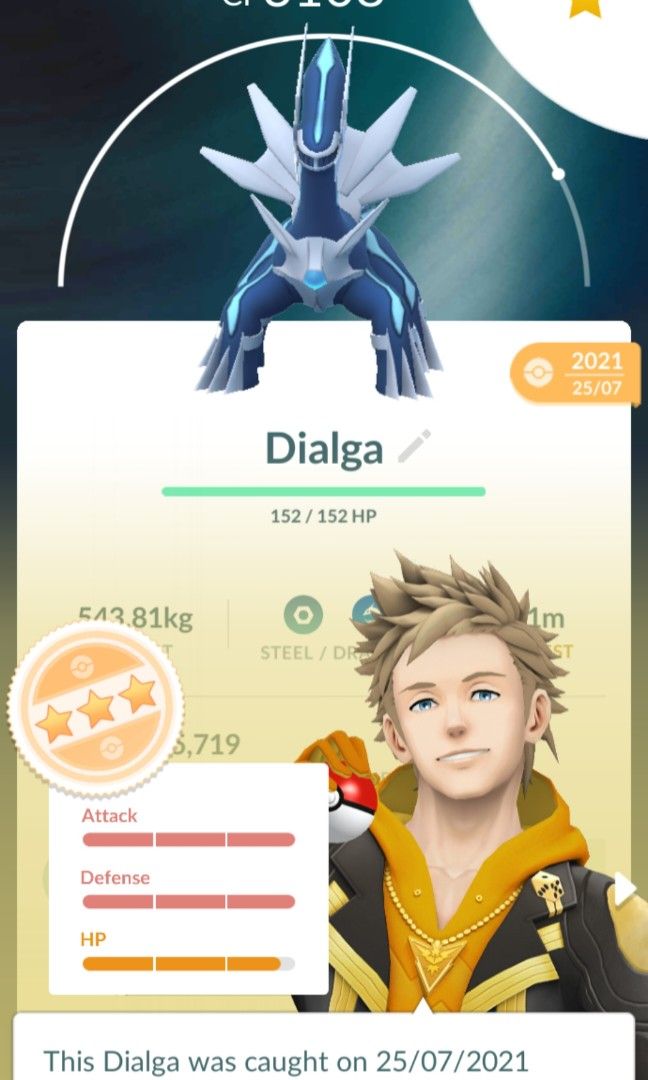 Almost hundo dialga, Video Gaming, Video Games, Others on Carousell
