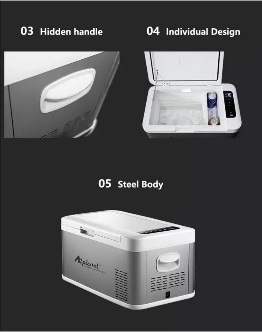 Alpicool MK18 Portable Freezer, TV & Home Appliances, Kitchen ...