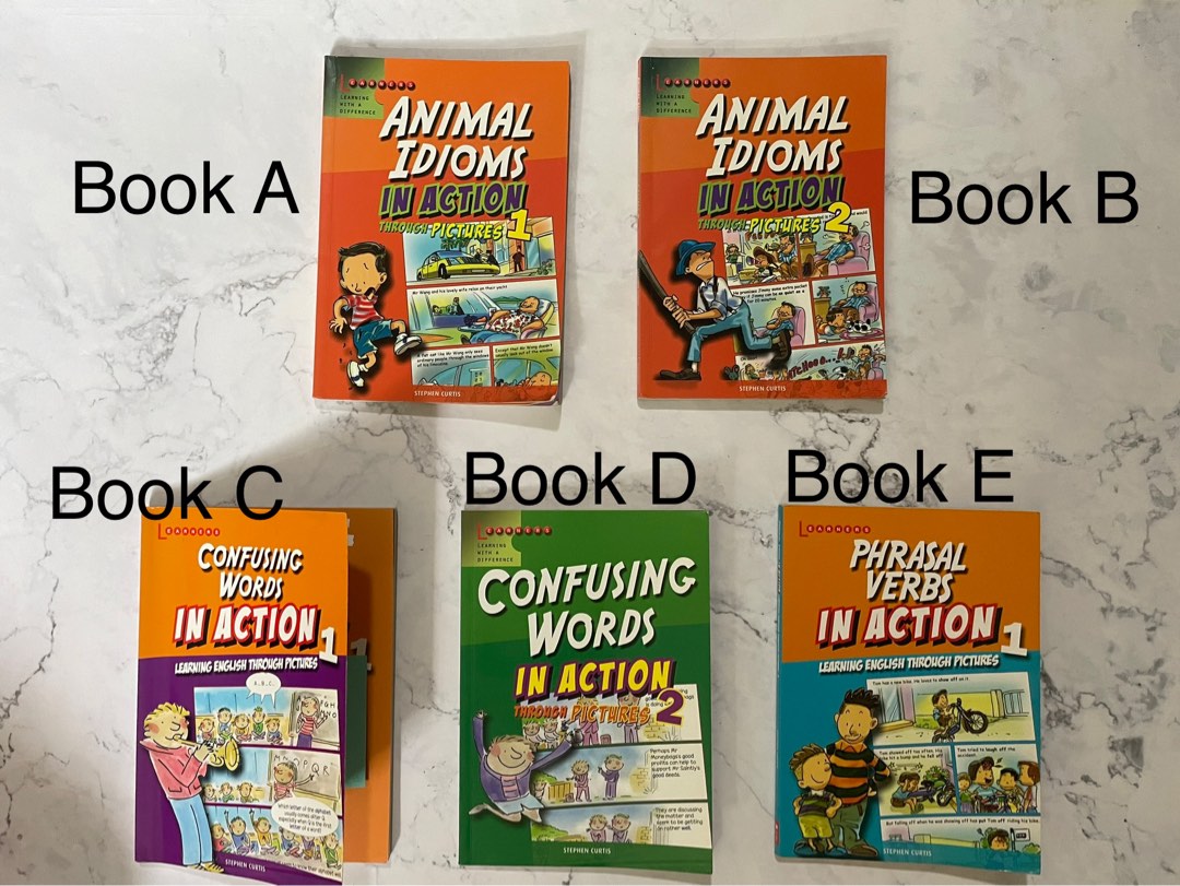 Animal Idioms / Confusion words / phrasal verbs in action (comic ...