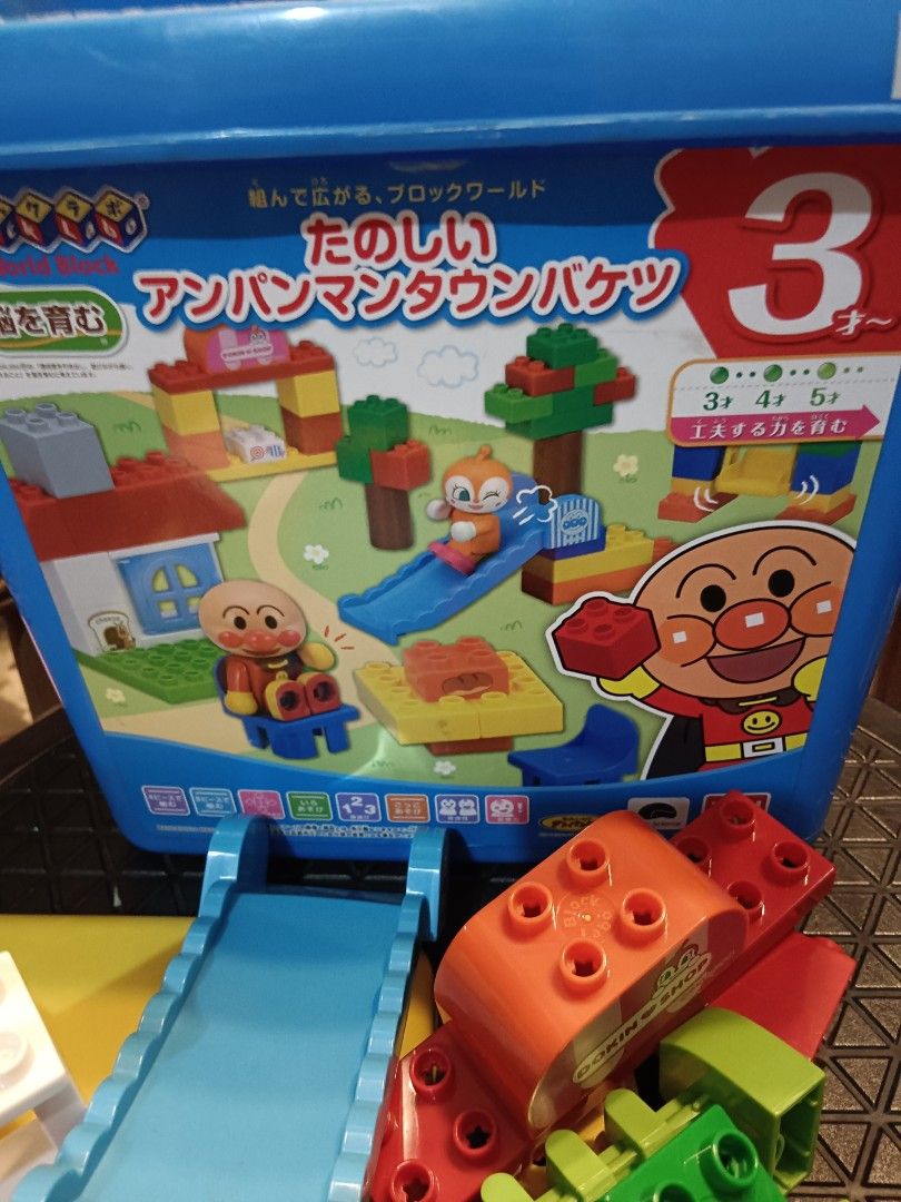 Anpanman World Block, Hobbies & Toys, Toys & Games on Carousell