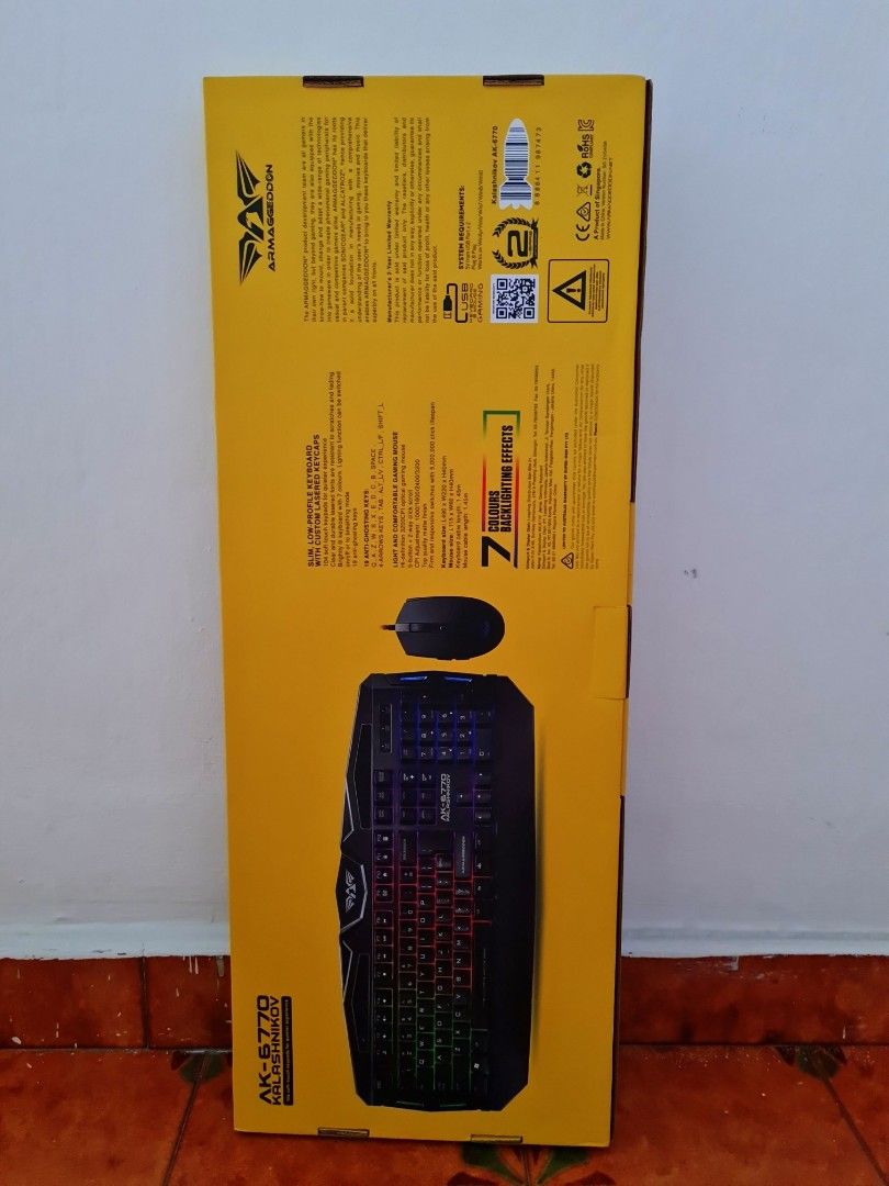 Armaggeddon Gaming Keyboard AK-6770, Computers & Tech, Desktops on ...