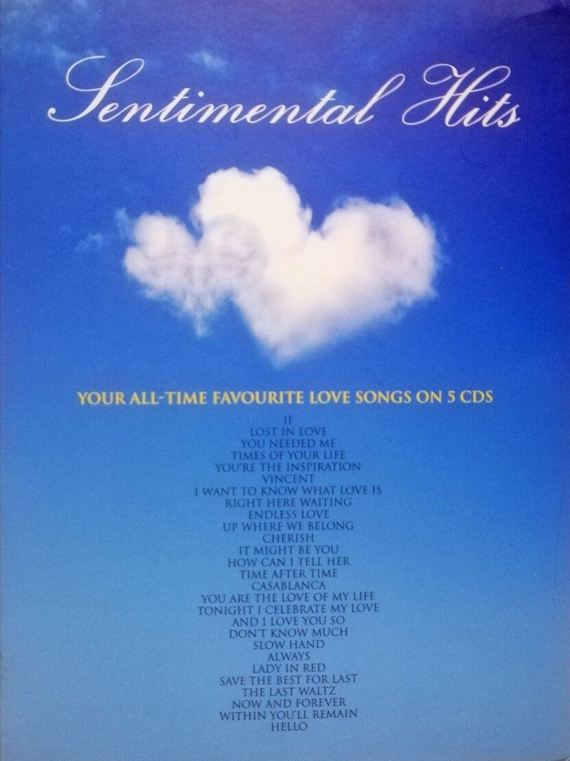 arthcd Sentimental Hits 5CD Boxset, Hobbies & Toys, Music & Media, CDs ...