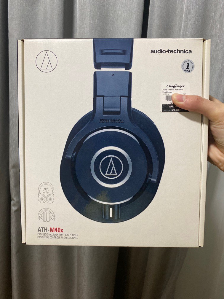 Audio Technica ATH-M40X, Audio, Headphones & Headsets on Carousell