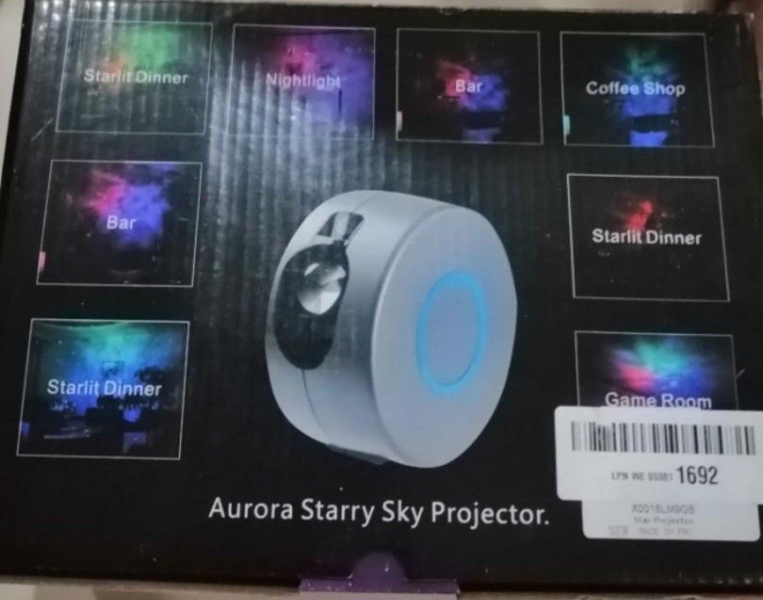 AURORA STARRY SKY PROJECTOR, TV & Home Appliances, TV & Entertainment ...