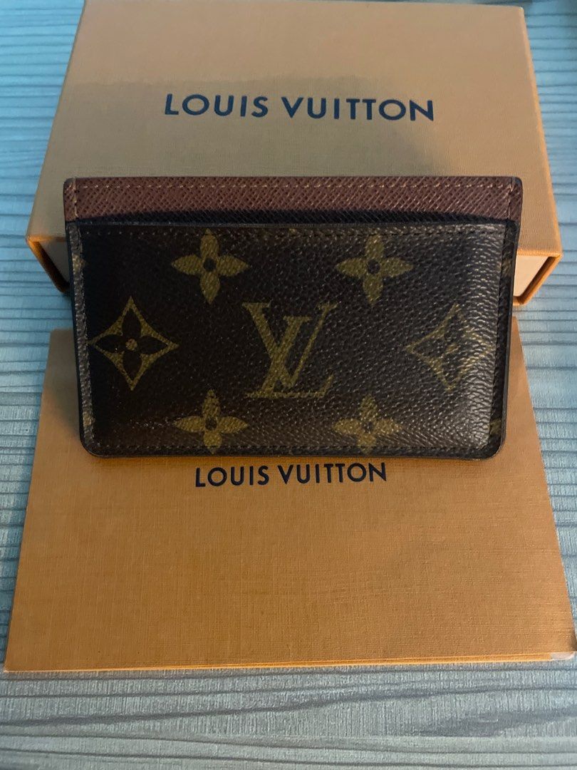 Authentic Louis Vuitton LV card holder, Women's Fashion, Watches ...