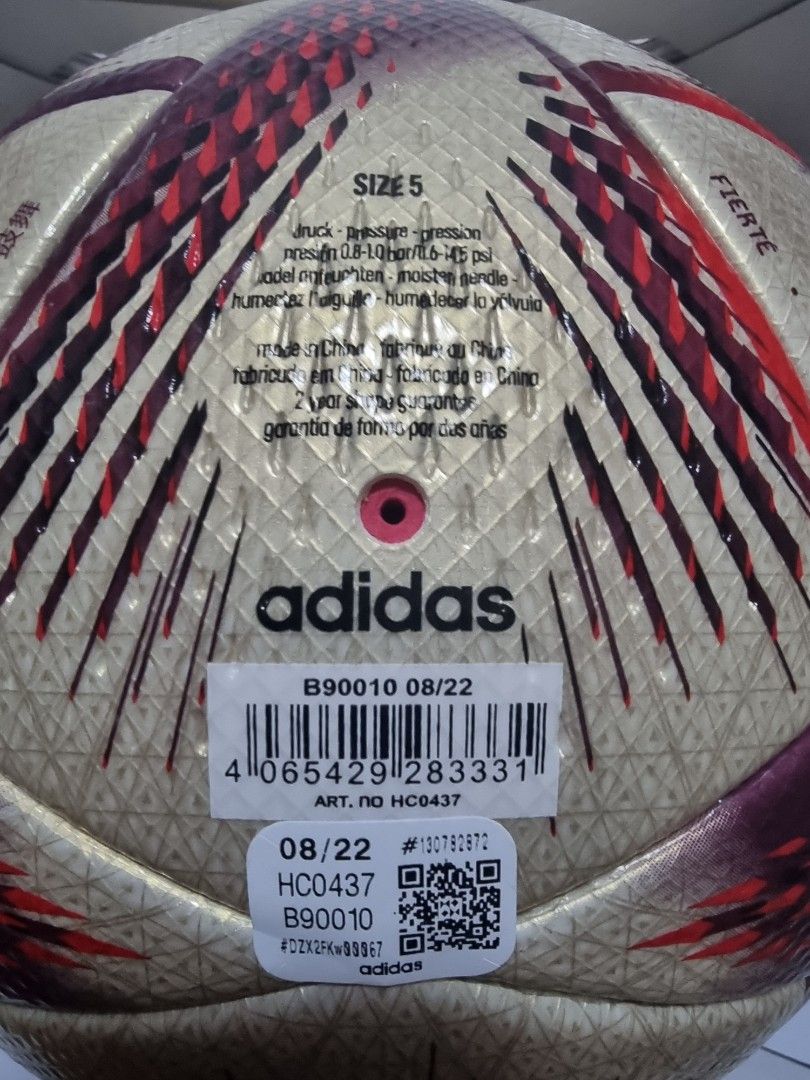 Authentic World Cup Final Ball ‘Al Hilm’, Sports Equipment, Sports ...