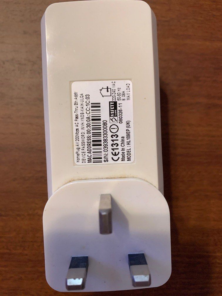 Aztech powerline adaptor, Computers & Tech, Parts & Accessories ...