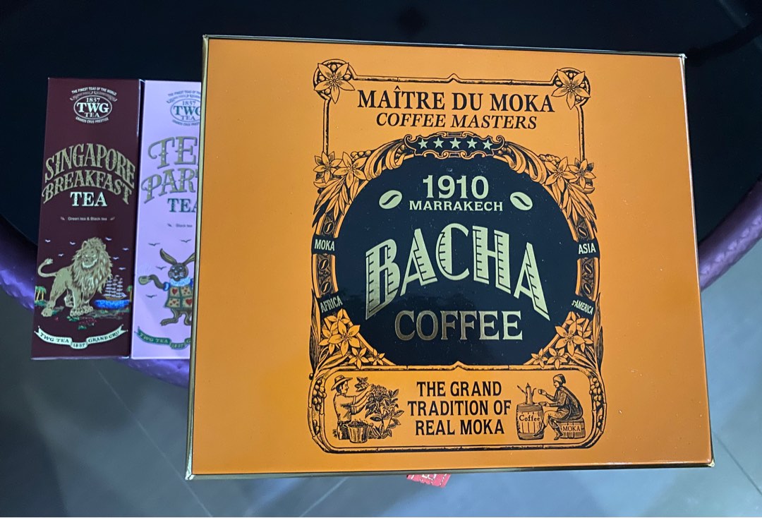 Bacha Coffee Set & TWG Tea, Food & Drinks, Beverages on Carousell