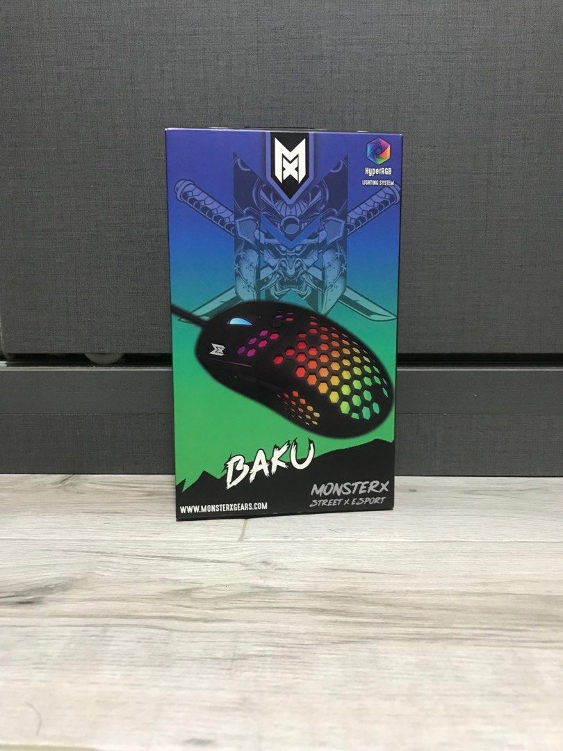 Gaming Mouse Baku MonsterX Street X Esport RGB Gaming Mouse, Computers ...