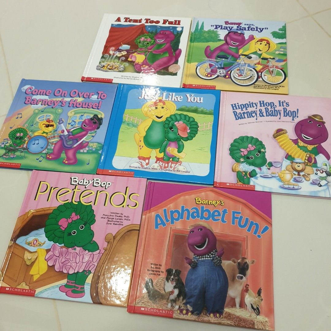 Barney Books Scholastic Authentic Books Like New, Hobbies & Toys, Books ...