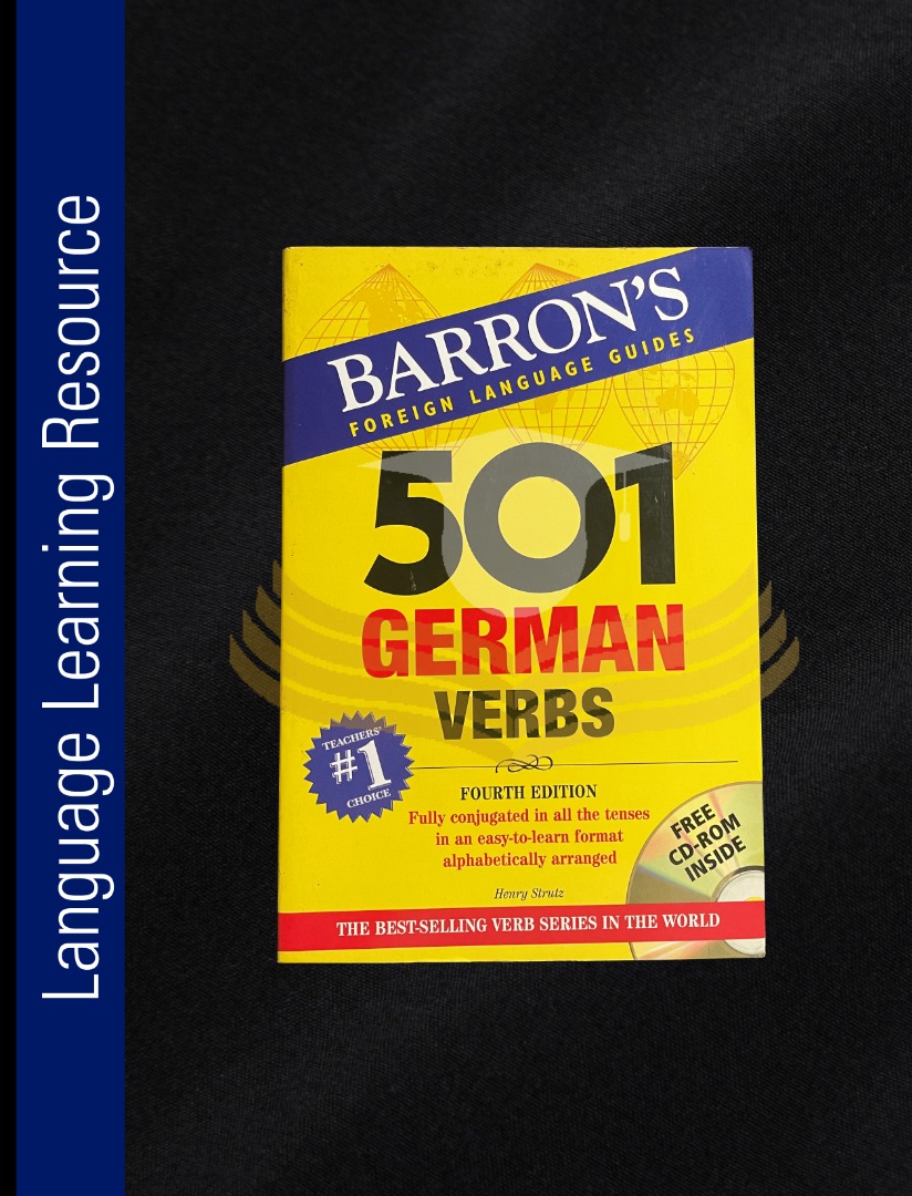 Barron's 501 German Verbs with CD | German Language | German Guide ...