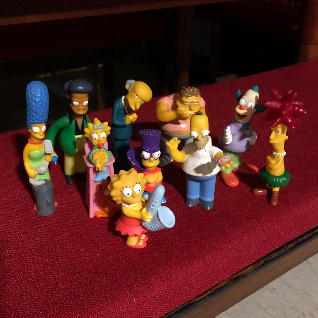 Bart Simpsons Figurine, Hobbies & Toys, Toys & Games on Carousell