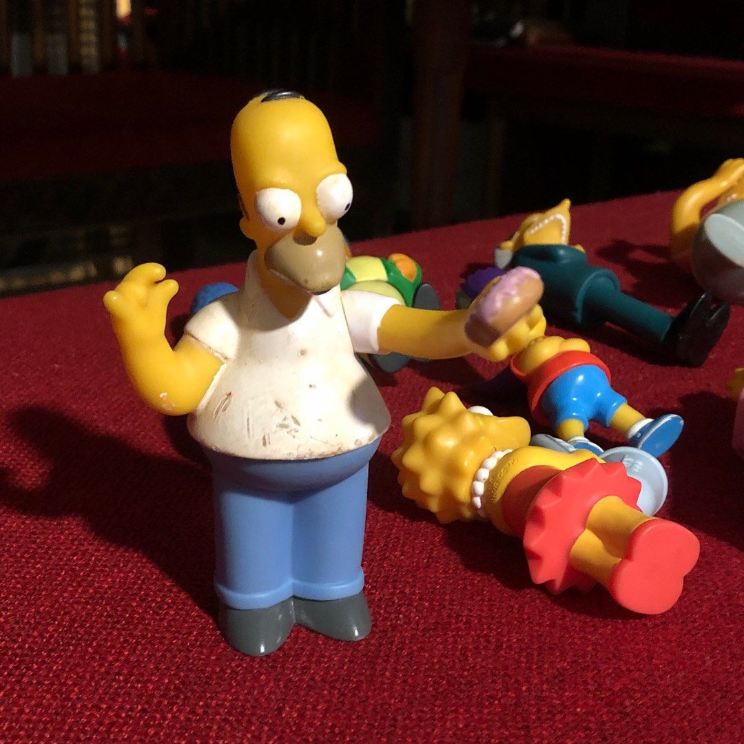 Bart Simpsons Figurine, Hobbies & Toys, Toys & Games on Carousell