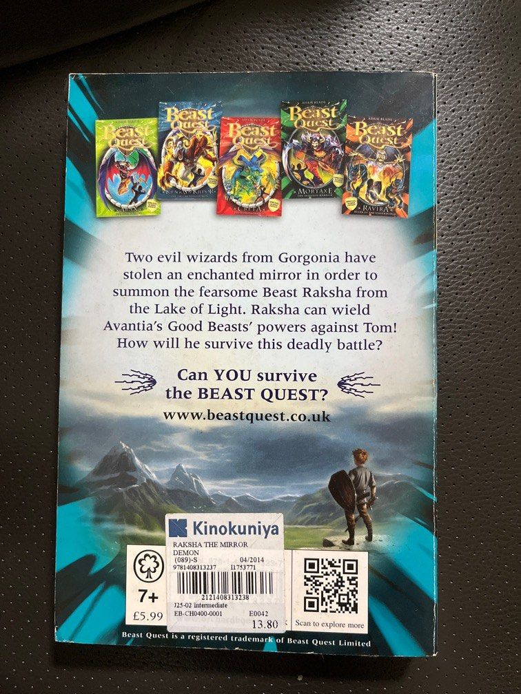 Beast Quest - Raksha The Mirror Demon, Hobbies & Toys, Books ...