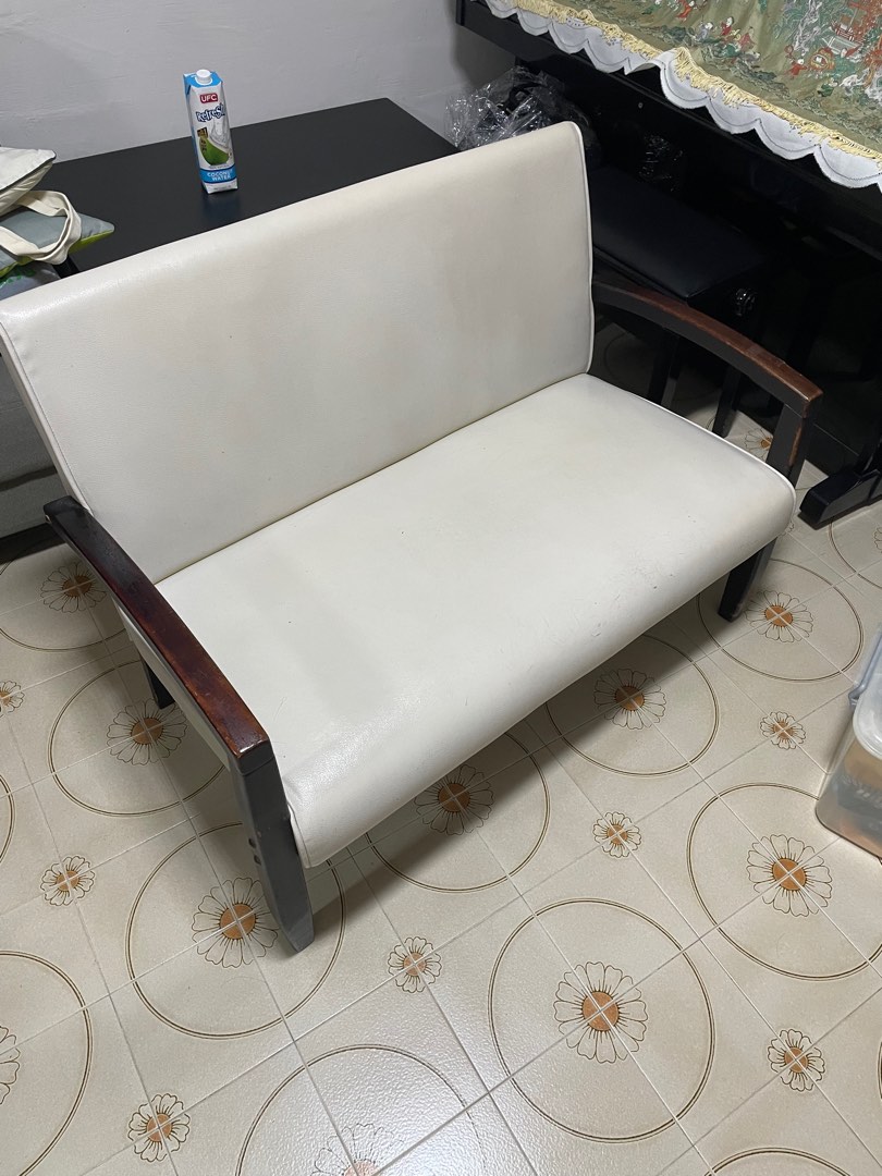 Beige Sofa, Furniture & Home Living, Furniture, Sofas on Carousell