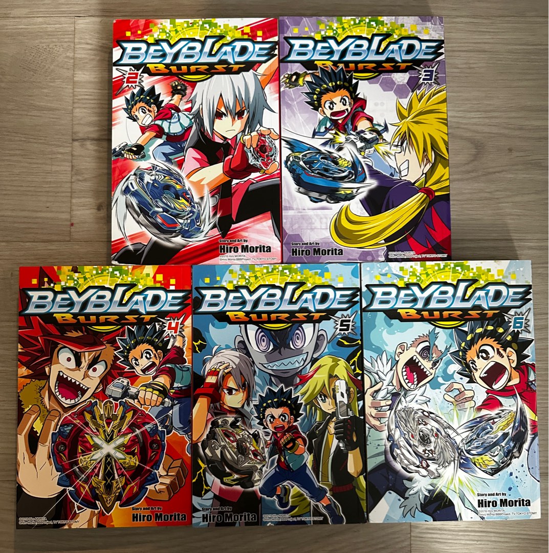 BEYBLADE BURST 2-6, Hobbies & Toys, Books & Magazines, Comics & Manga ...