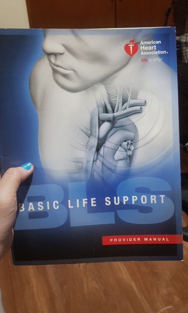 BLS Basic Life Support (AHA) BOOK, Hobbies & Toys, Books & Magazines ...