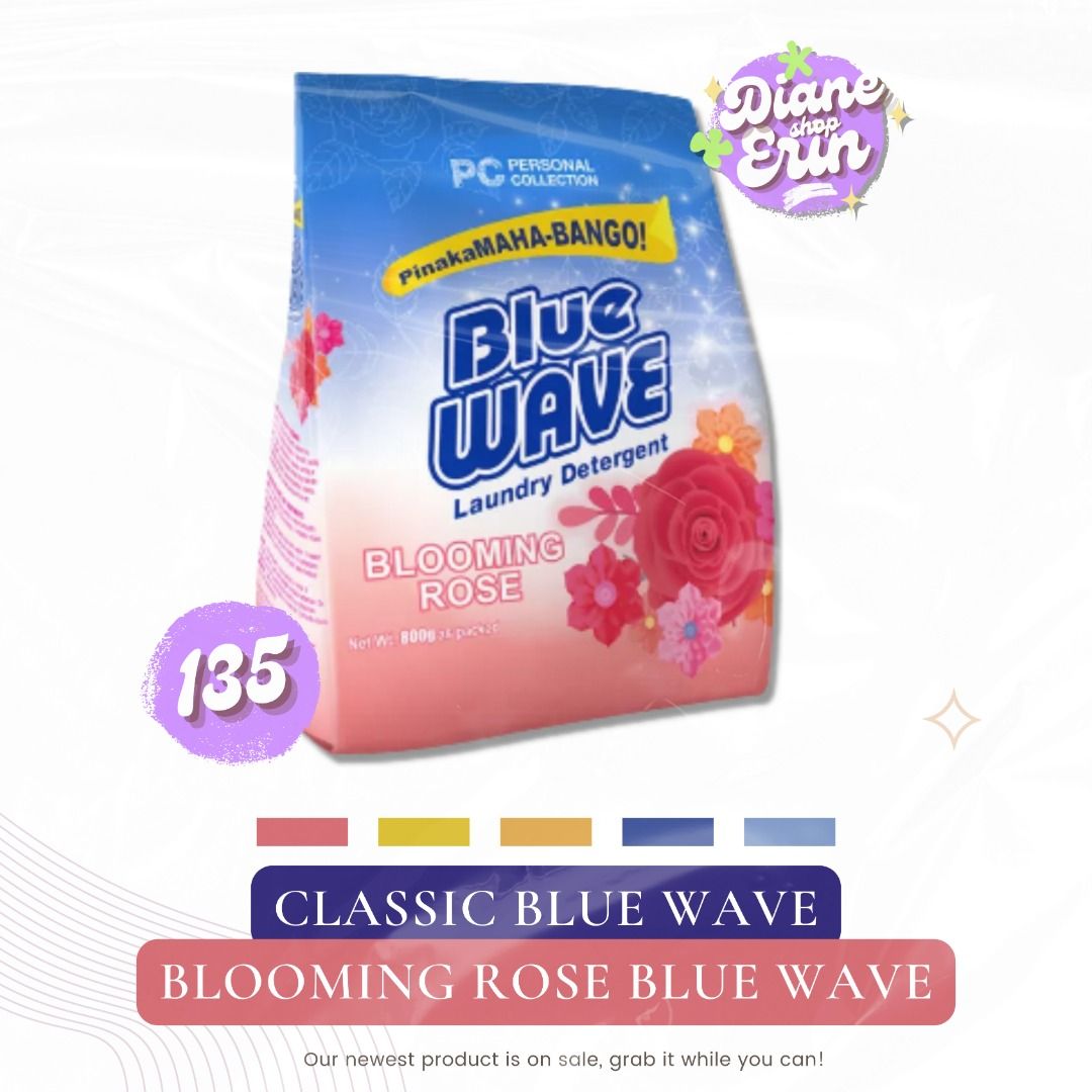 BLUE WAVE Powder Laundry Detergent 800g (PERSONAL COLLECTION), Furniture & Home Living, Cleaning ...