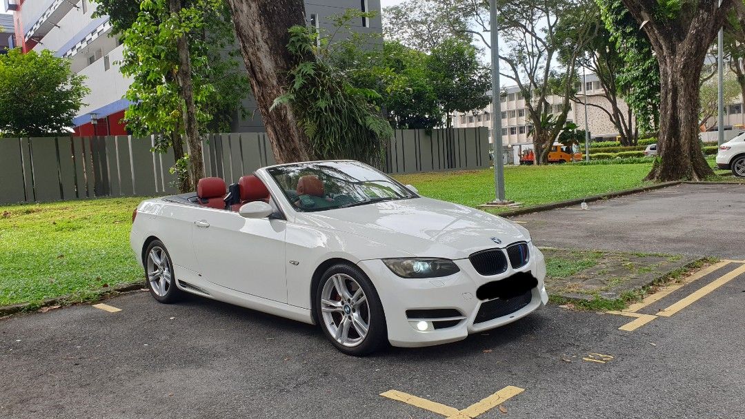 BMW white Convertible with chauffeur, Everything Else on Carousell