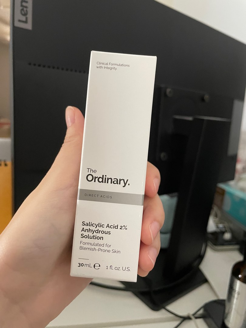 BNIN The Ordinary Salicylic Acid 2% Anhydrous Solution, Beauty ...