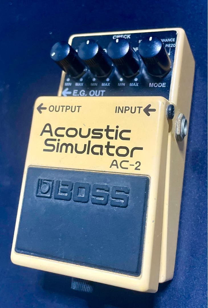 BOSS Acoustic Simulator AC-2, Hobbies & Toys, Music & Media, Musical ...