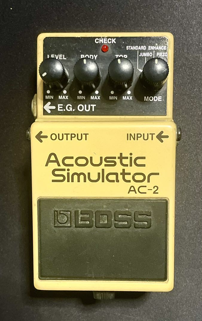 BOSS Acoustic Simulator AC-2, Hobbies & Toys, Music & Media, Musical ...