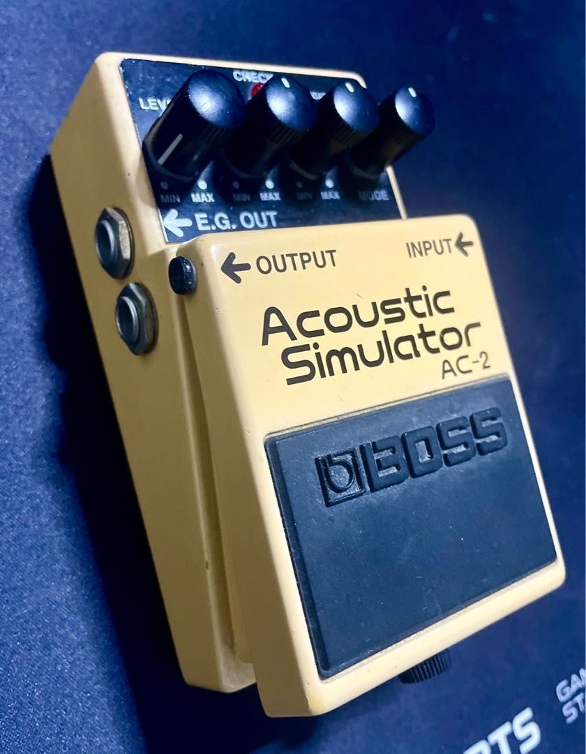 BOSS Acoustic Simulator AC-2, Hobbies & Toys, Music & Media, Musical ...