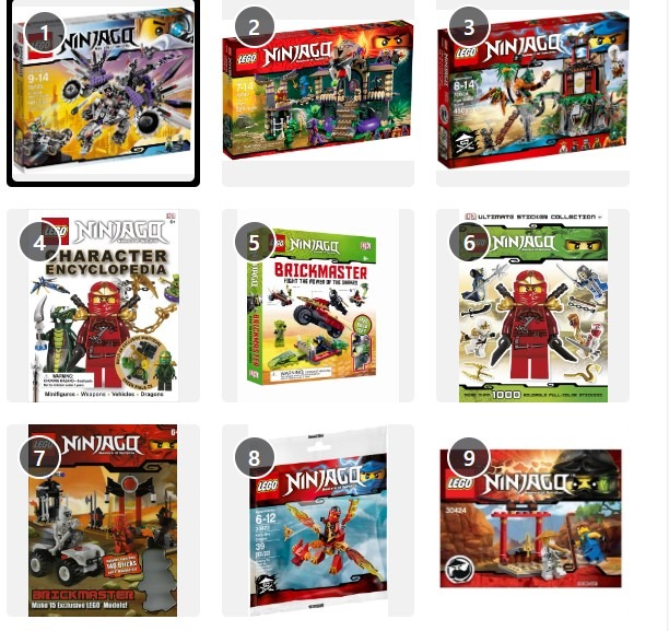 Brand New Lego Ninjago 70725 Nindroid MechDragon / 70749 Enter the ...