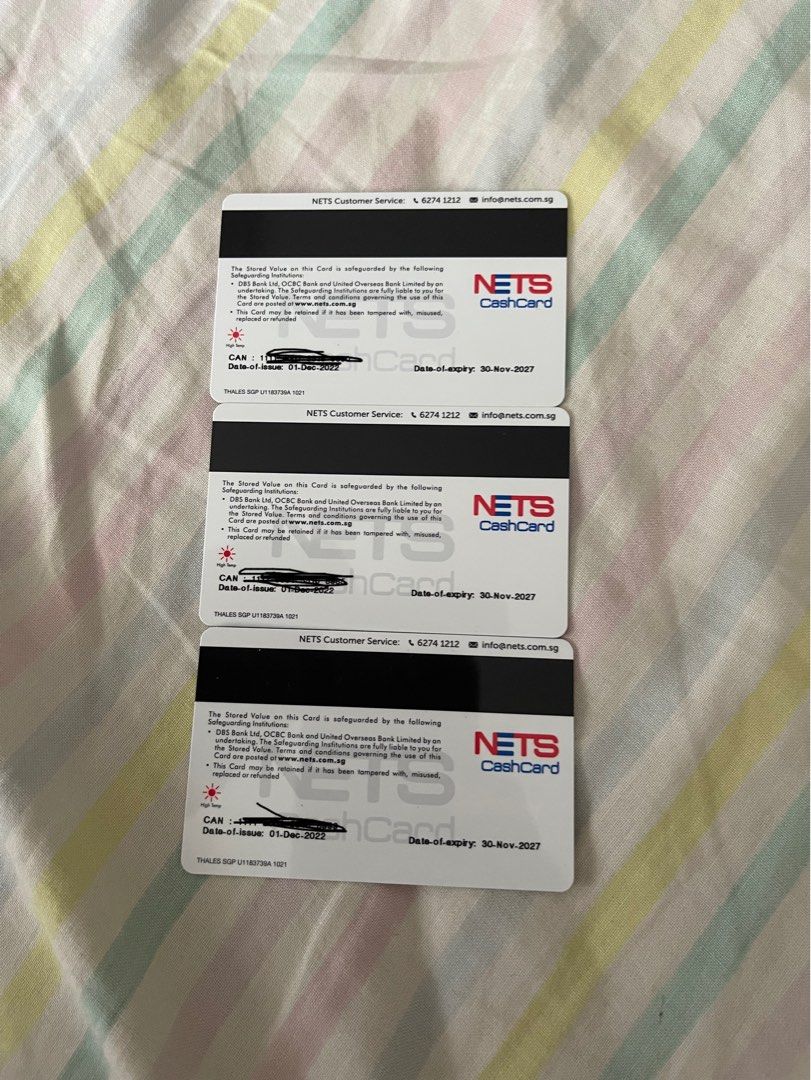 Brand new NETS cashcard for old IU , Car Accessories, Accessories on ...