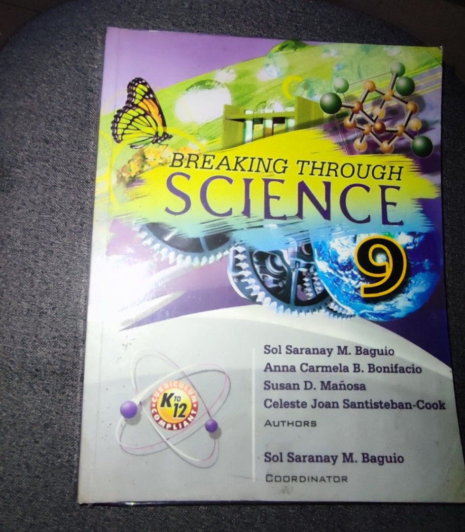 Breaking Through Science Textbook (Grade 9), Hobbies & Toys, Books ...