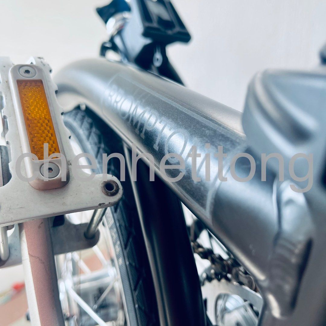 Brompton P Bar P6R Dynamo in Classic Black in Mint Condition, Sports ...