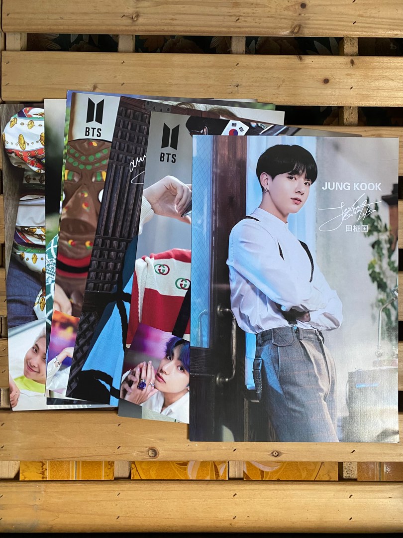 FREE CLAIM BTS poster unofficial, Hobbies & Toys, Memorabilia ...