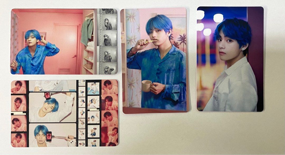 BTS V photocards [boy with love edition], Hobbies & Toys, Memorabilia ...