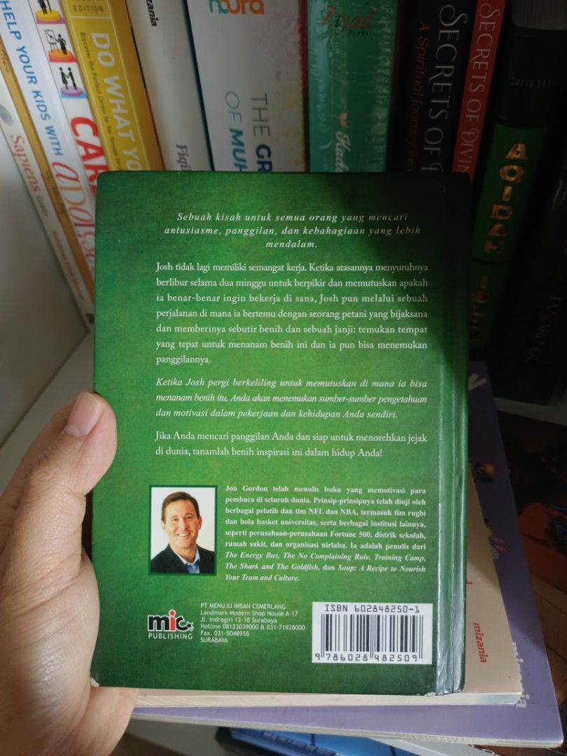 Buku The Seed Jon Gordon (HC, indo), Buku & Alat Tulis, Buku di Carousell