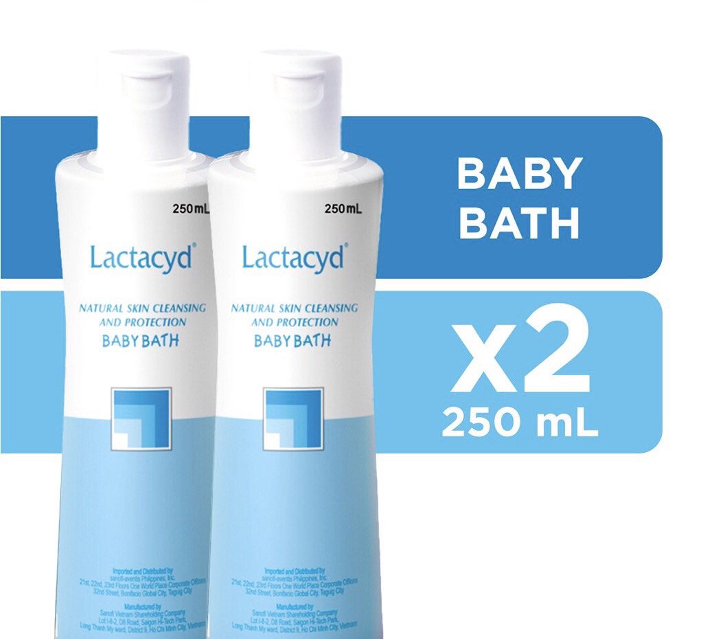 BUY1GET1 Lactacyd Baby Bath (250ml x 2), Beauty & Personal Care, Bath ...